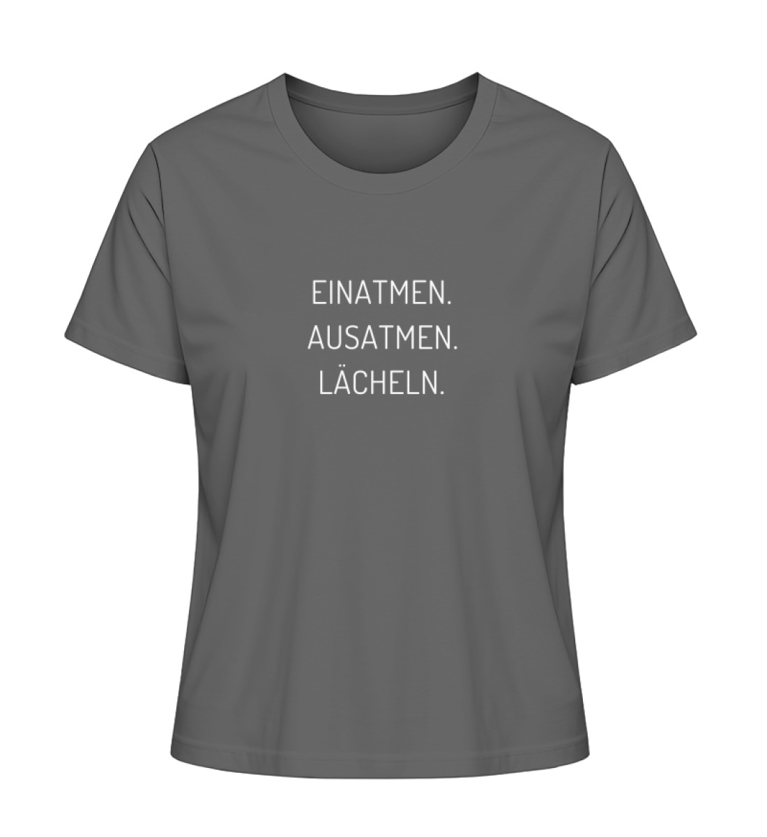 Elegantes Einatmen Ausatmen Lcheln Tshirt Ebenbild